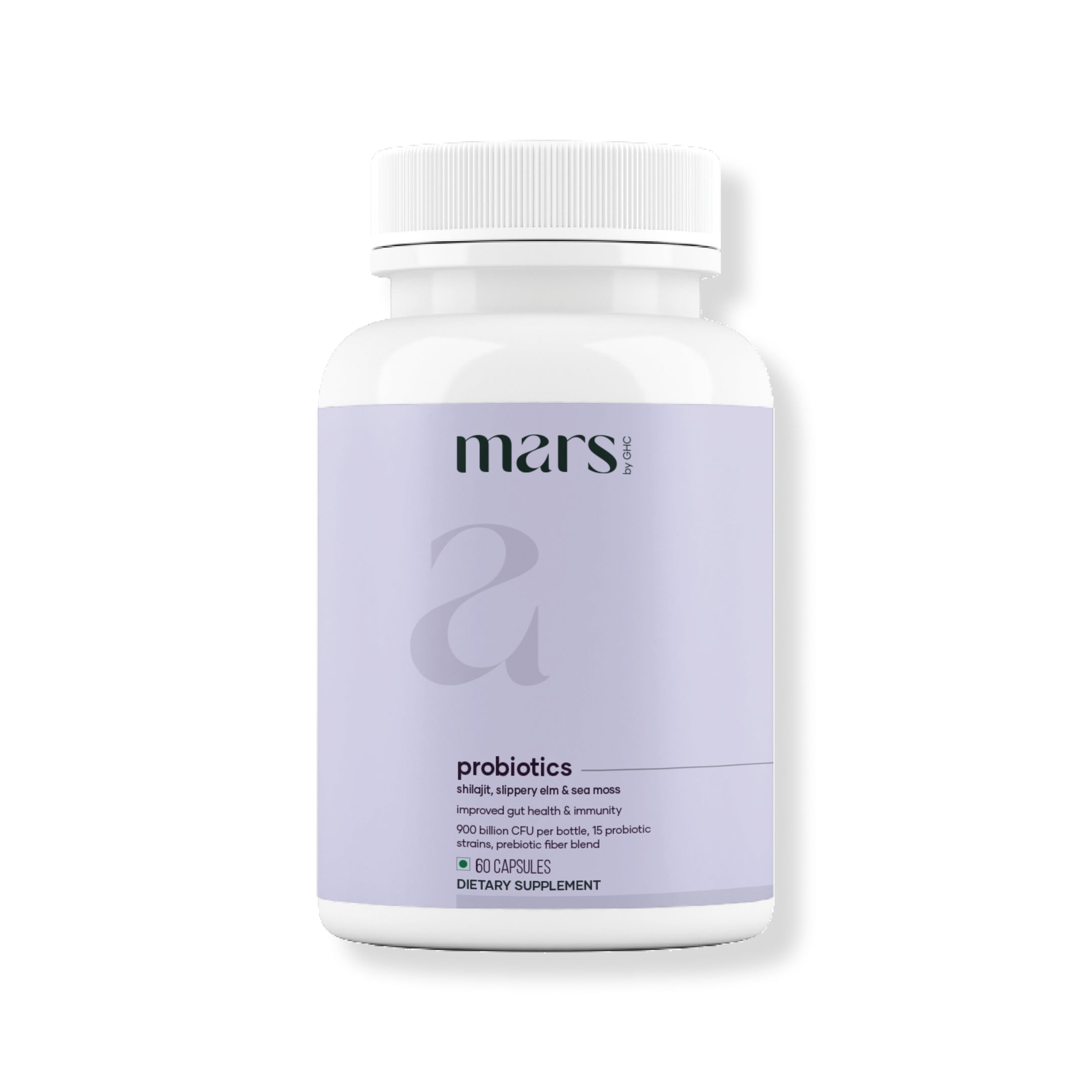 Mars Probiotics for Men: Powered with Shilajit, Sea Moss & Slippery El – Mars By GHC