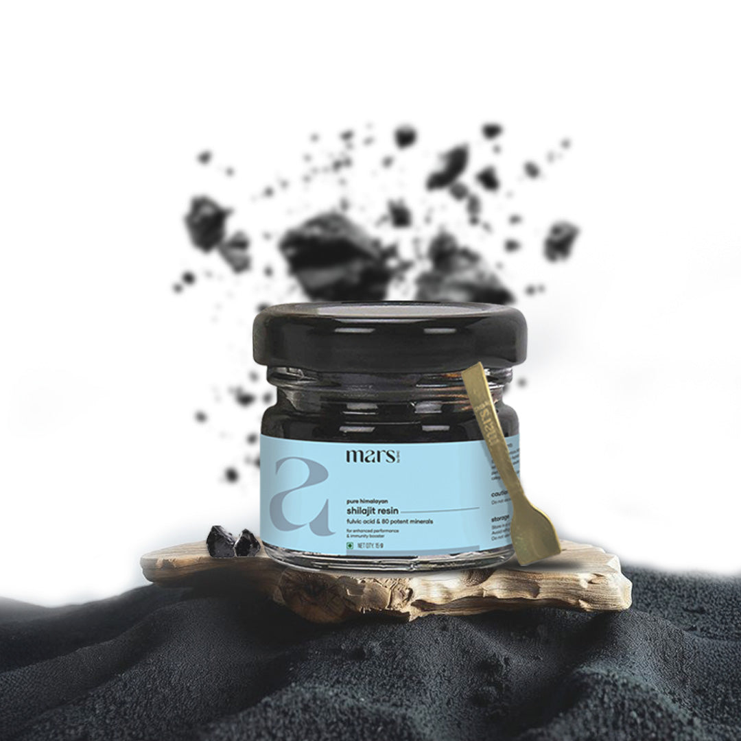 Mars Pure Himalayan Shilajit Resin | Energy & Vitality - Mars by GHC
