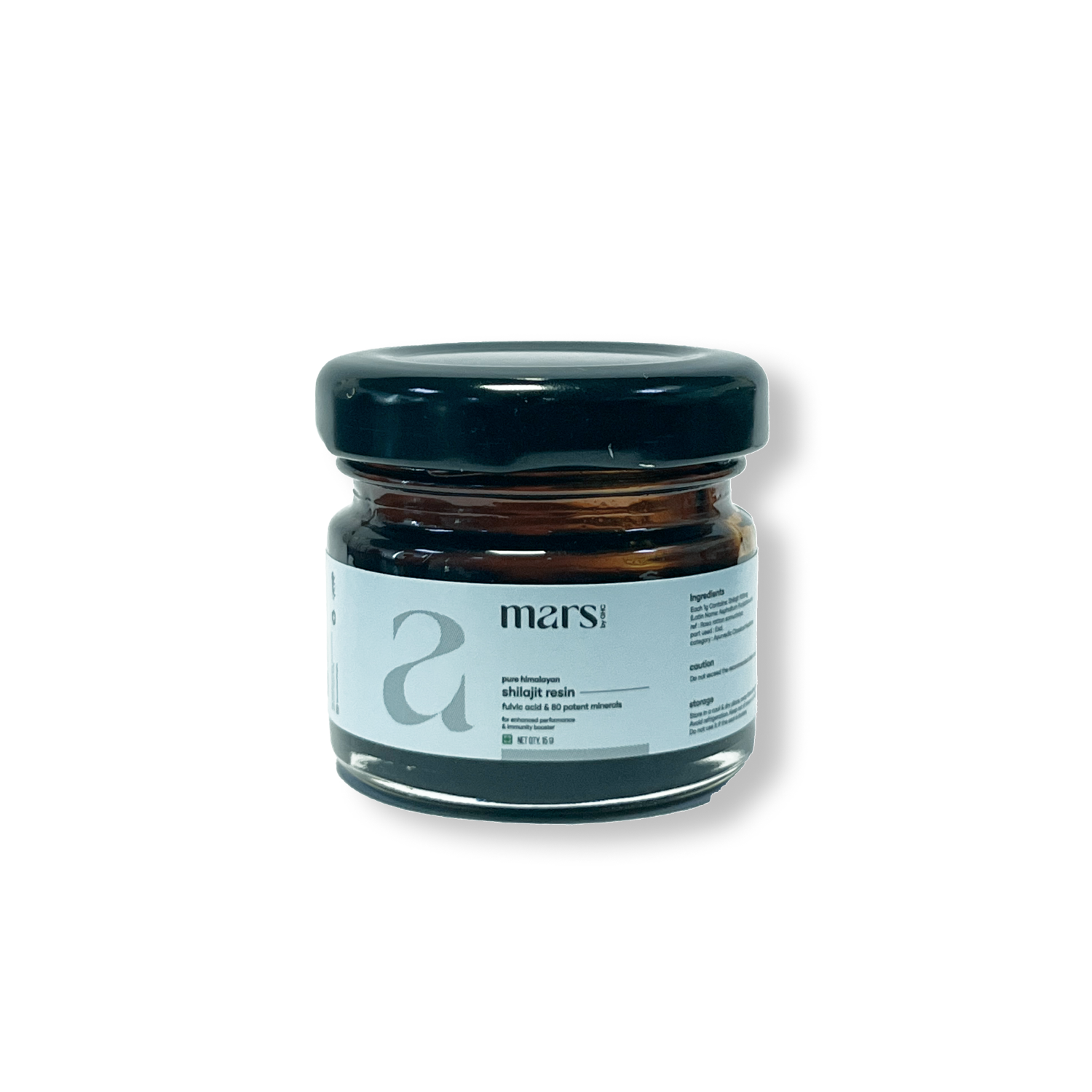 Shilajit Resin 15g | 100% Pure Himalayan Shilajit - Mars