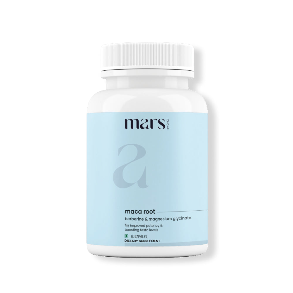 Mars Maca Root Capsules | Magnesium & Berberine for Energy - Mars by GHC