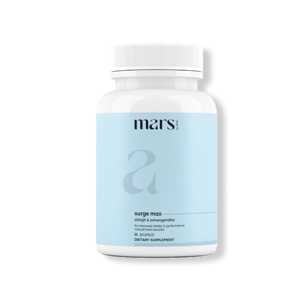 Mars Pure Himalayan Shilajit Capsules - Ashwagandha & Safed Musli for ...