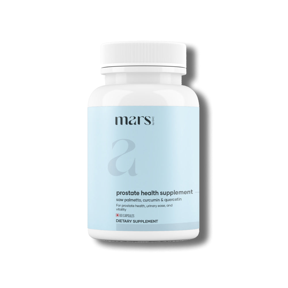 Mars Prostate Health Supplement: Powered with Saw Palmetto, Curcumin,