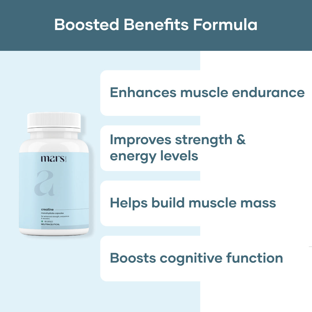 Mars Creatine Monohydrate Capsules - Your Optimal Choice for Muscle ...