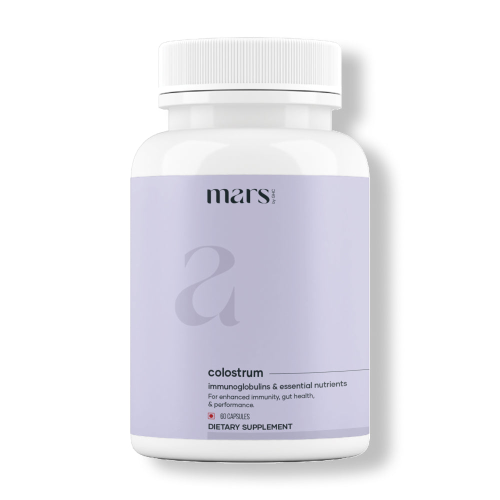Mars Colostrum Capsules – Immune Boost, Gut Health, and Muscle Recover ...