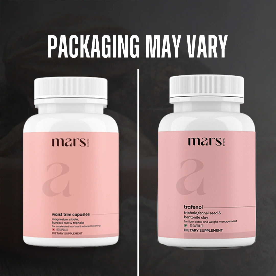 TrimActive Max Capsules: Magnesium, Bentonite Clay & Triphala | Mars