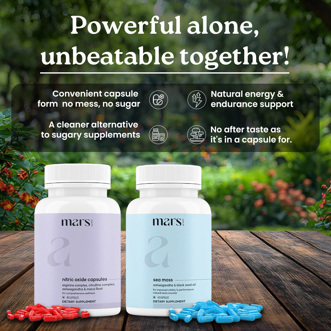 Max Drive Combo: Nitric Oxide & Sea Moss | Mars