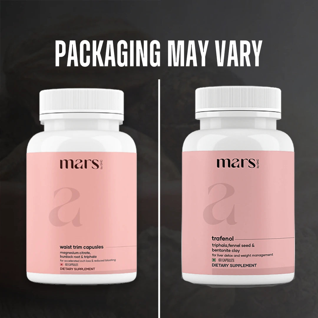 TrimActive Max Capsules: Magnesium, Bentonite Clay & Triphala | Mars