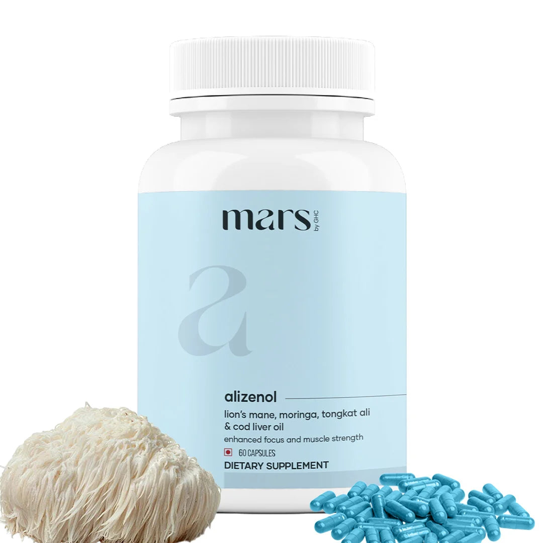 Mars Alizenol - Powered By Tongkat Ali, Moringa, Lions Mane