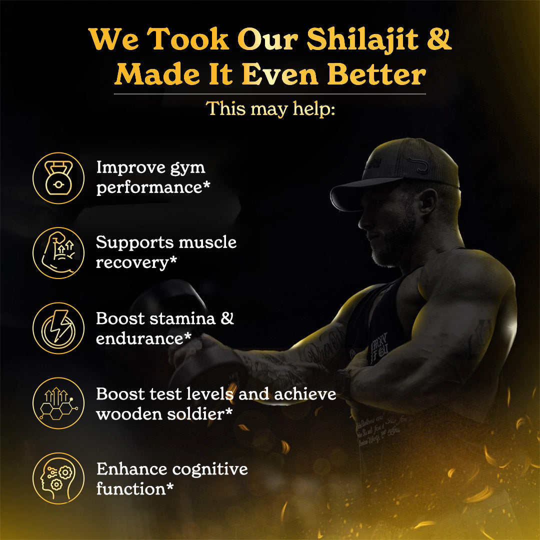Mars Pure Himalayan Shilajit Resin | Energy & Vitality - Mars by GHC