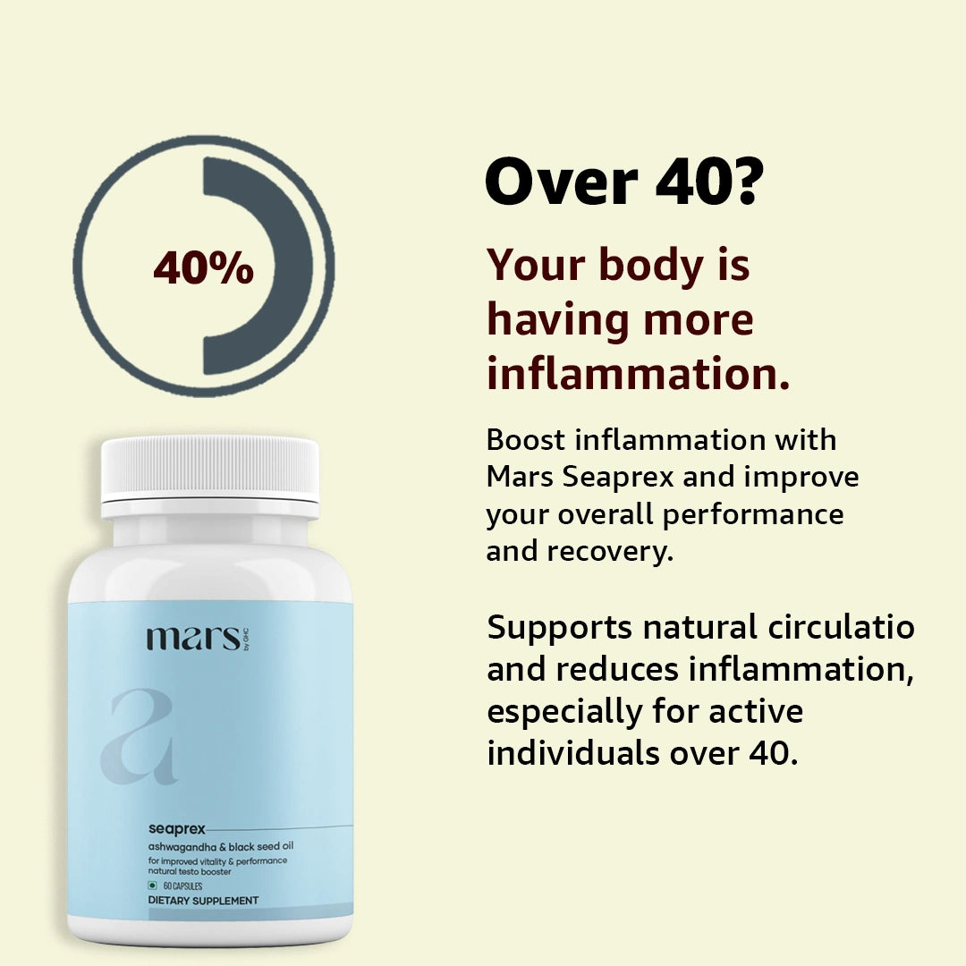Mars Surge Natural | Sea Moss, Ashwagandha, Vitamin D3 for Immunity ...