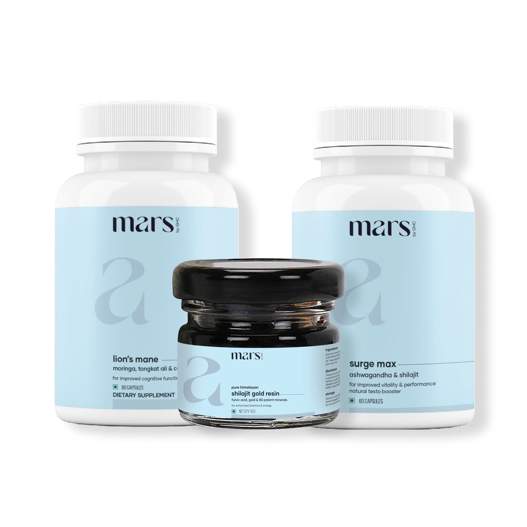 Alpha Box: Powered with Lion's mane, Shilajit Gold & Ashwagandha – Mars ...